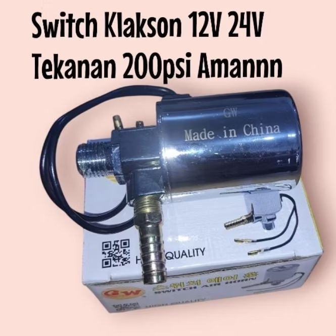 Gw Switch Air Horn 12v 24v แรง 200psi | Shopee Thailand