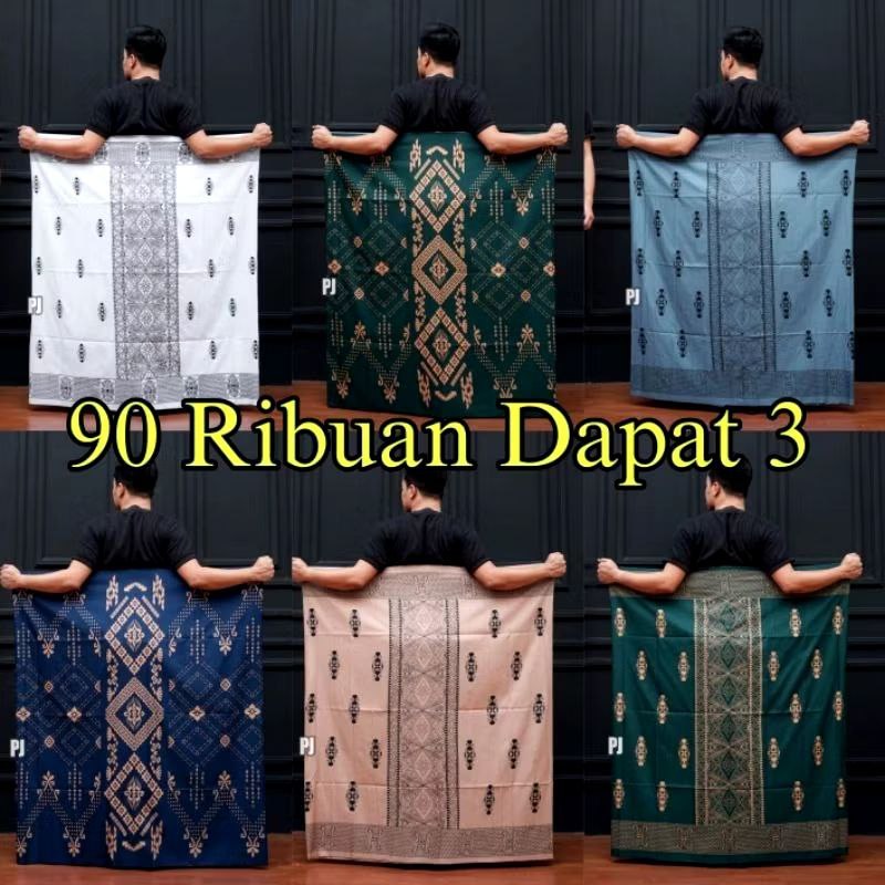 Katun 3 ชิ้น 90 พันผ้าบาติก sarongs ผู้ใหญ่วัยรุ่นผู้ชายผู้หญิง Sarwon have Contemporary Cotton ...