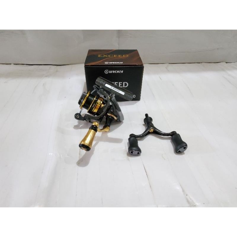 Crazy EXCEED DOUBLE HANDLE REEL 500,800,1000 | Shopee Thailand