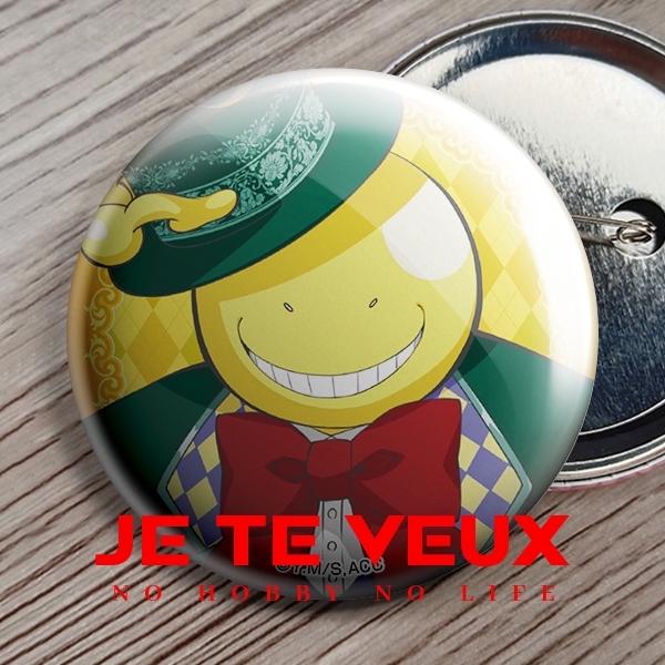 Koro Sensei Pin เวลาห้องเรียนลอบสังหารเพื่อสารภาพพิน | Shopee Thailand