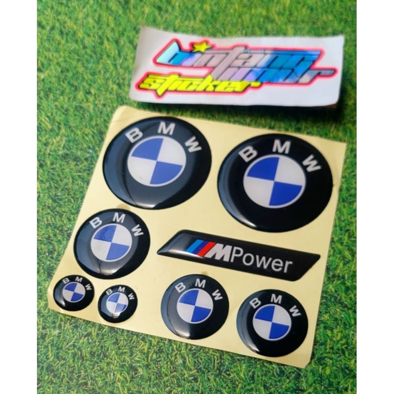 Bmw STICKER SET STICKER NMAX, AEROX, LEXI ETC นูน | Shopee Thailand
