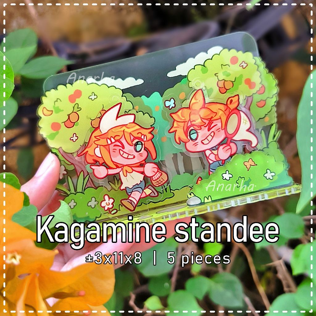 [สินค้ามีจํานวนจํากัด] Standee diorama kigamine rin len vooid พวงกุญแจ ...