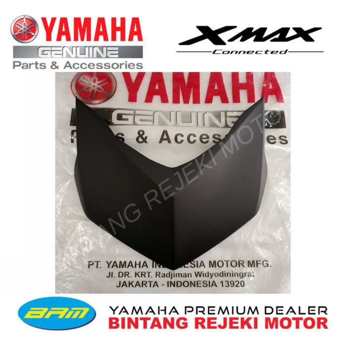 Hitam ฝาครอบ,รอน, แผงหน้า XMAX 250 CONNETED BLACK DOFF BKA-F2865-00-P1 ...