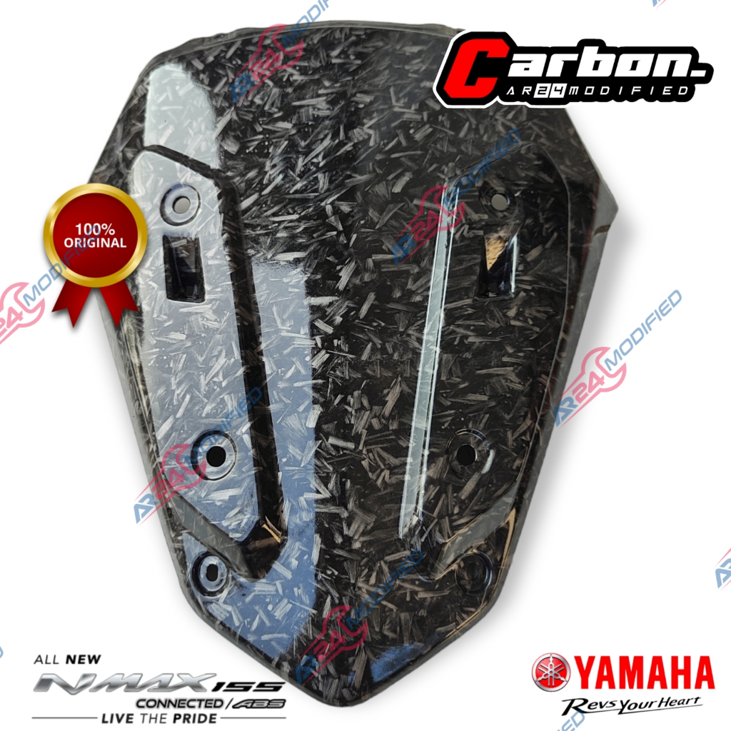 New Nmax 2020 ฝาครอบแผงหน้ากระจก/Connected Carbon WTP Forged Motif ...