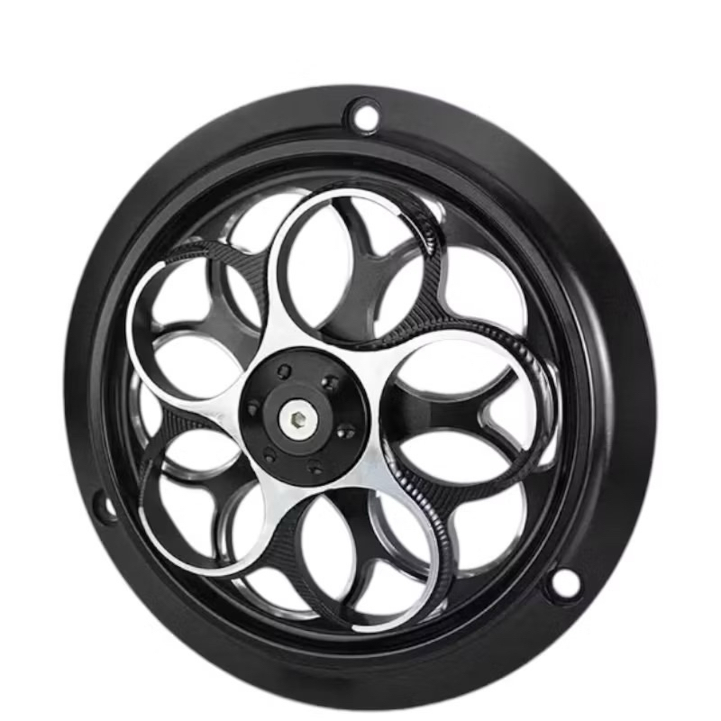 ฝาครอบ SPINNER RADIATOR พัดลม PROTECTOR FULL CNC VESPA SPRINT PRIMAVERA ...