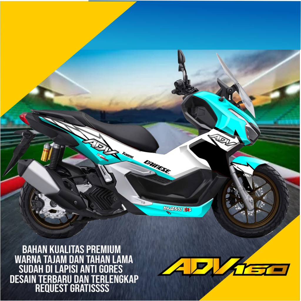 New ADV 160 Fullbody Variation Decal // ADV 160 New Full Racing Premium ...