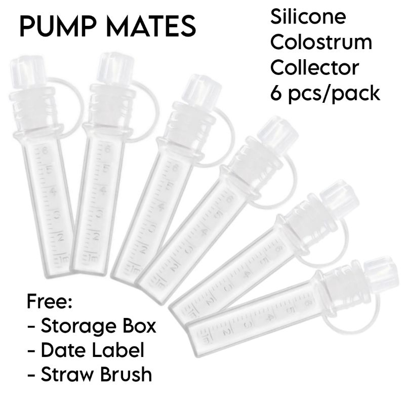 Pump Mates Silicone Colostrum Collector แพ็คละ 6 ชิ้น - First Breast ...