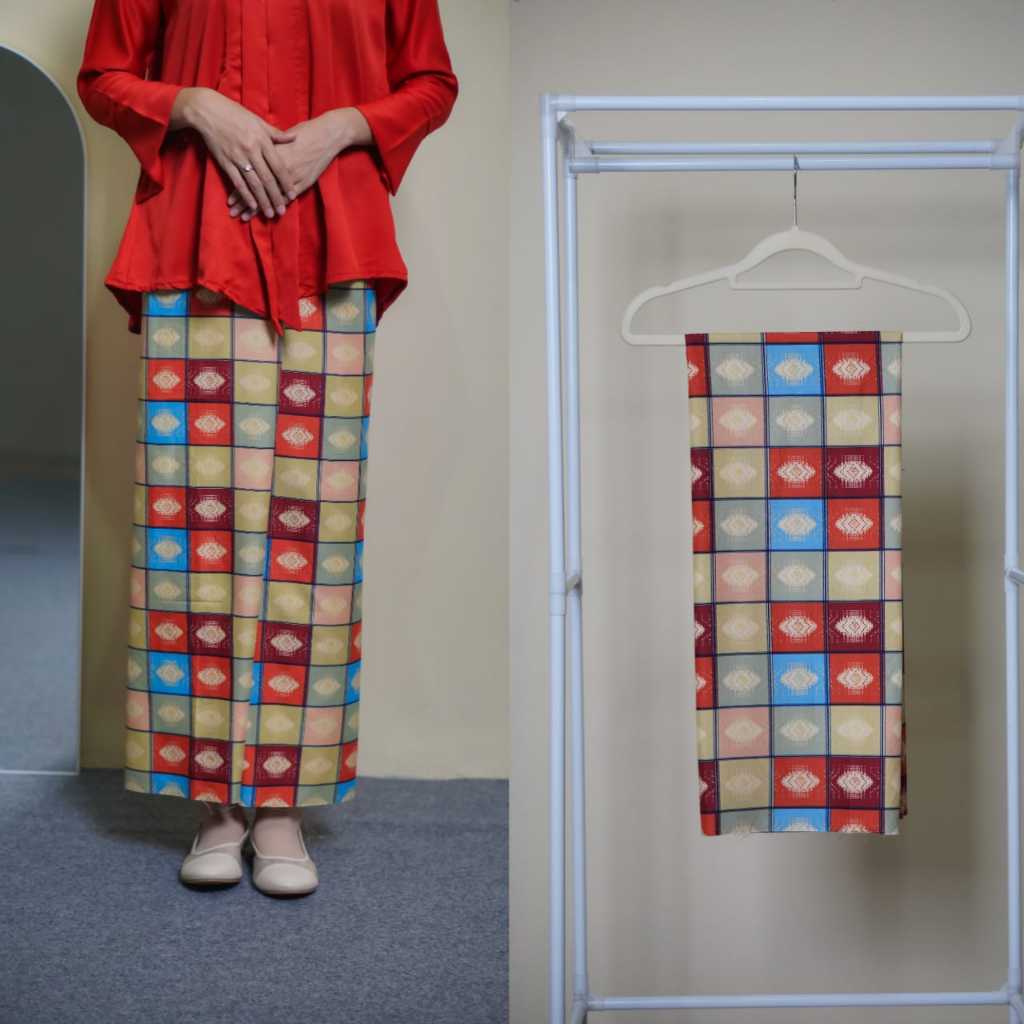 Bugis Makassar Sarong Bugis Box Genggang - Sengkang Weaving KGC-1 (ราคาต่อชิ้น) | Shopee Thailand