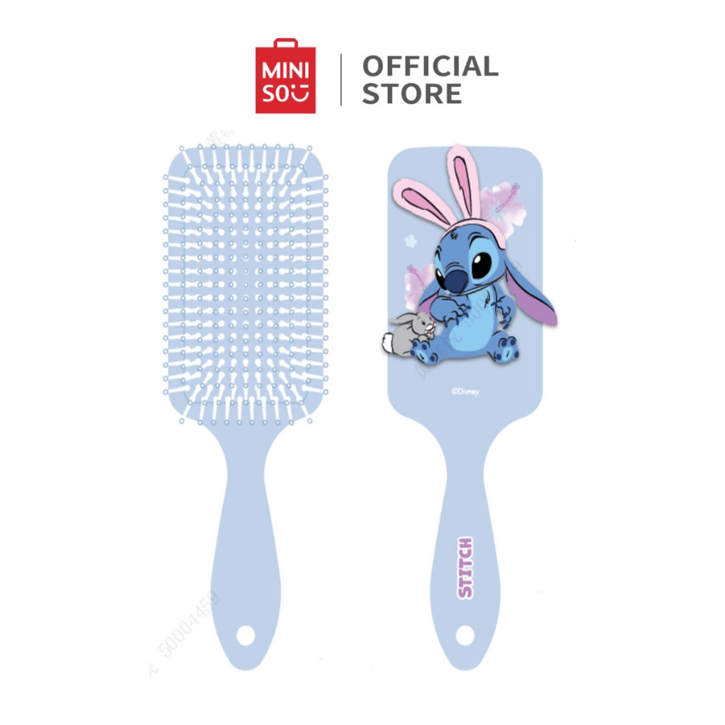 Miniso x Disney Lilo & Stitch Collection แปรงหวีผม เบาะนวด แปรงนวดผมของ ...
