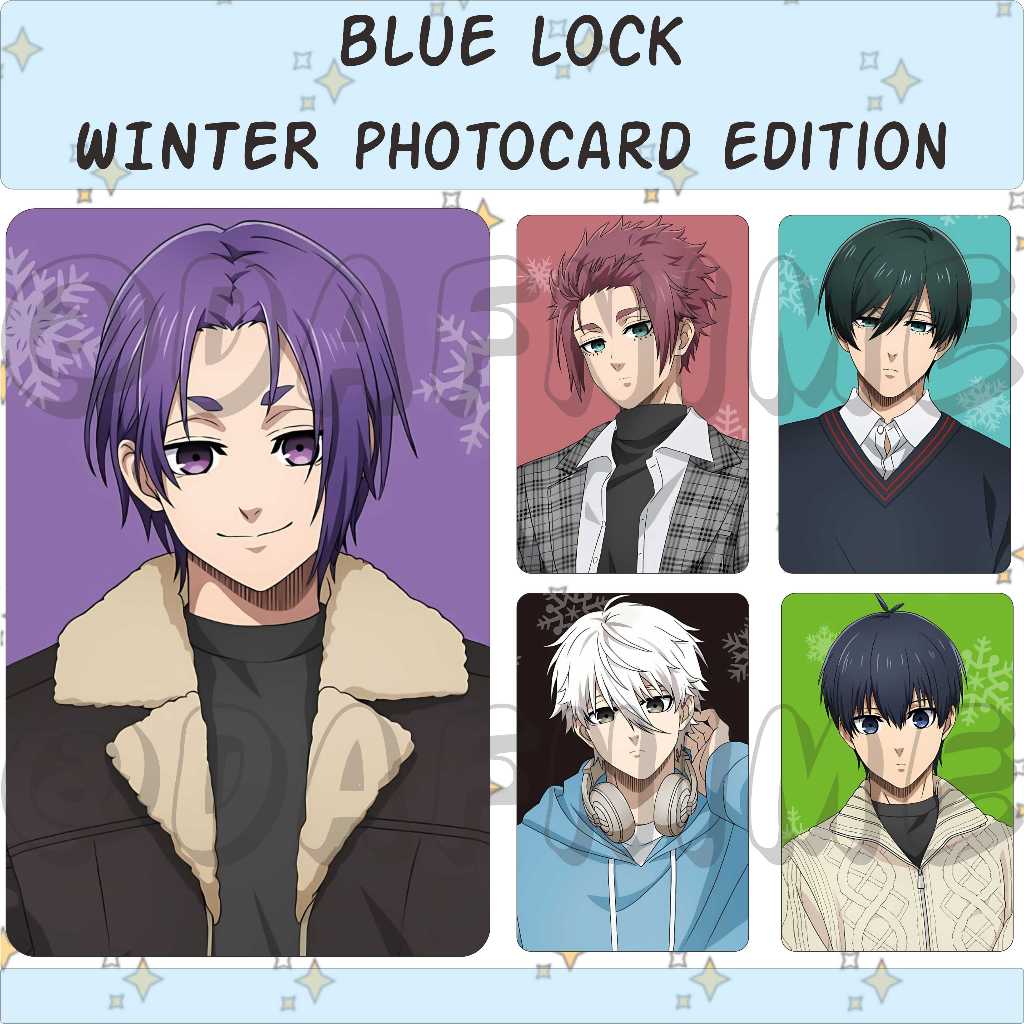 Blue LOCK WINTER EDITION โฟโต้การ์ดอนิเมะ | Shopee Thailand