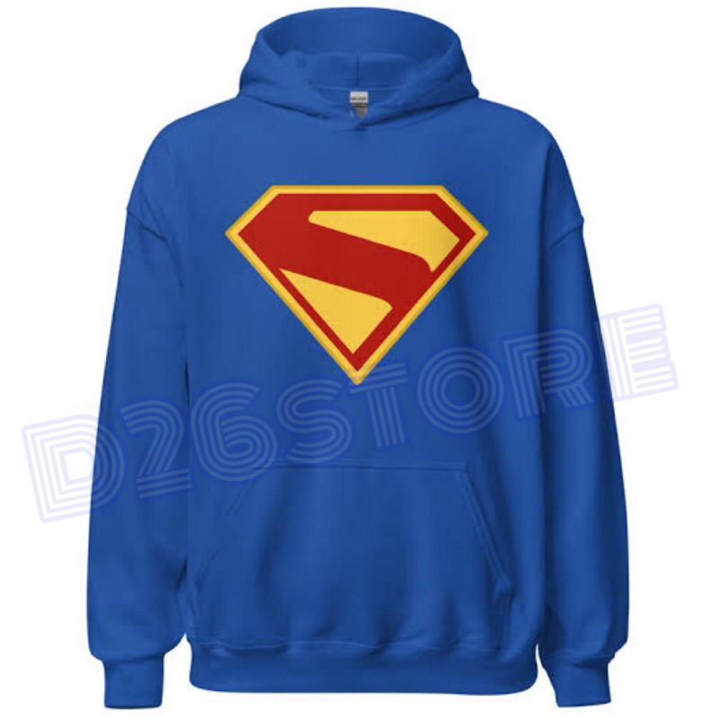 Superman Legacy James Gunn Hoodie เสื้อกันหนาวโลโก้ Superman ใหม่ DC ...