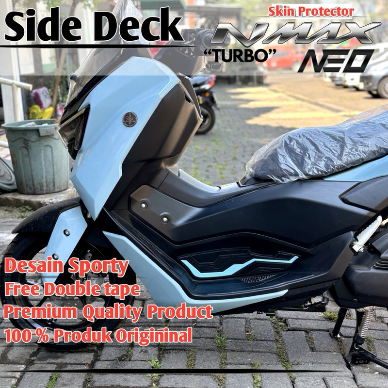 Yamaha Nmax Neo & Turbo Lower Deck Body Protector Cover วัสดุยาง ...