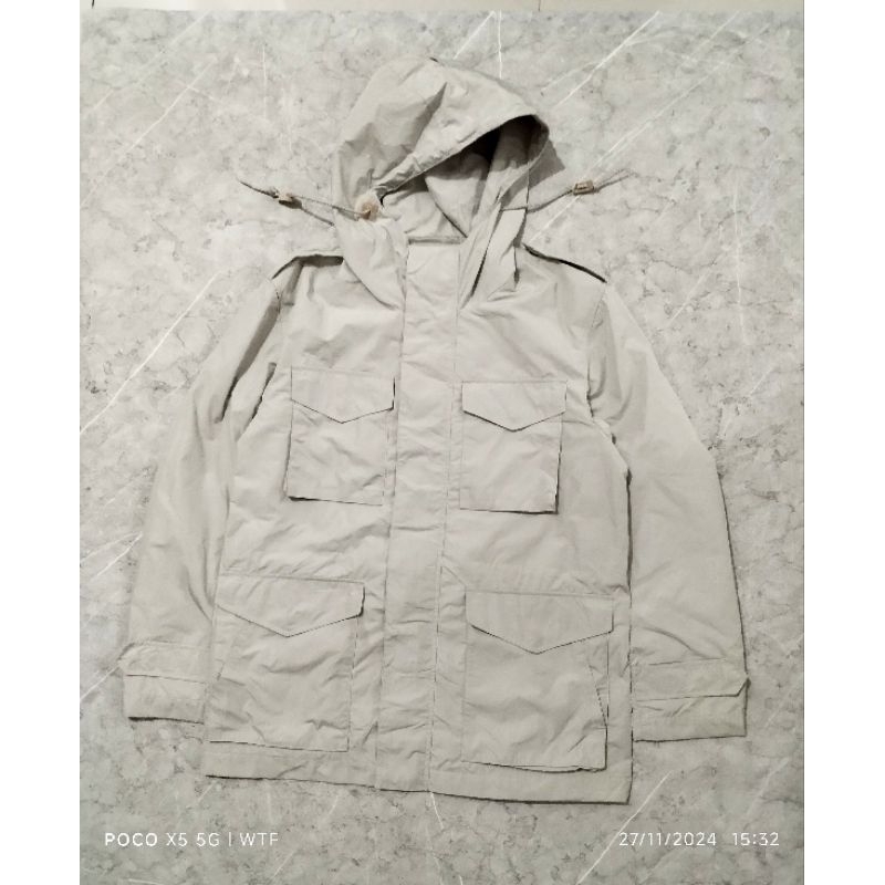 Uniqlo Parka M65 Air Tech Ld110 p73 | Shopee Thailand