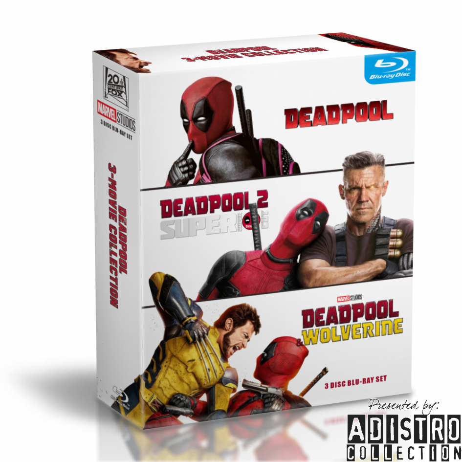 Deadpool Blu-Ray Film BOX SET COMPLETE Edition | Shopee Thailand