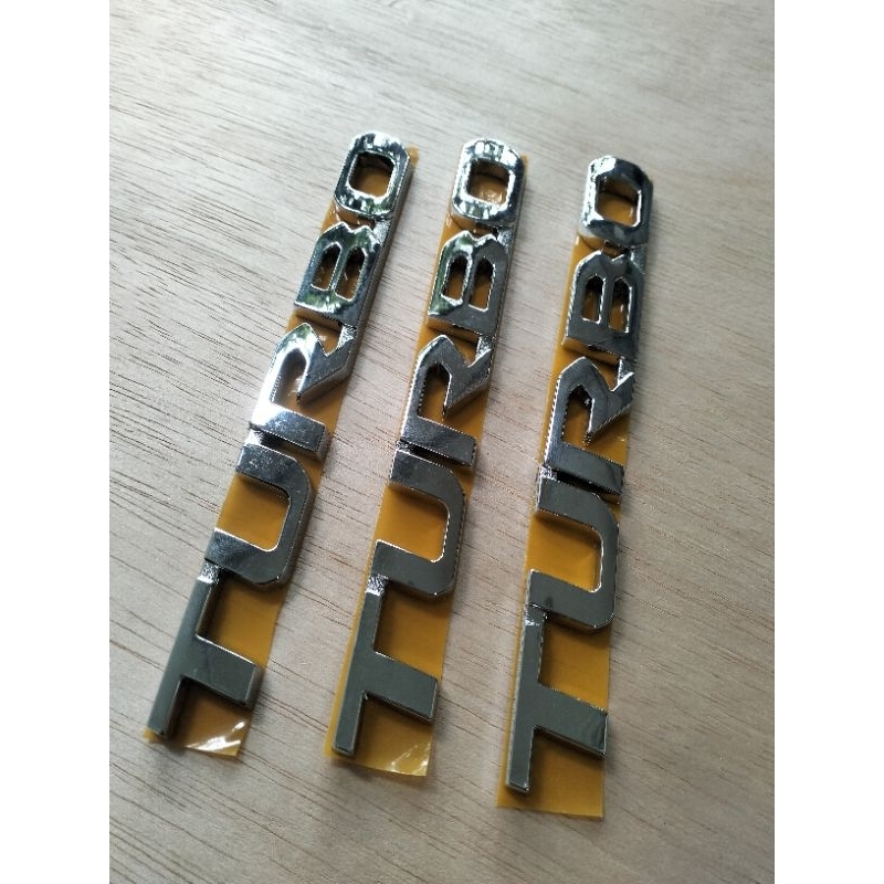 Original TURBO WRITING EMBLEM | Shopee Thailand