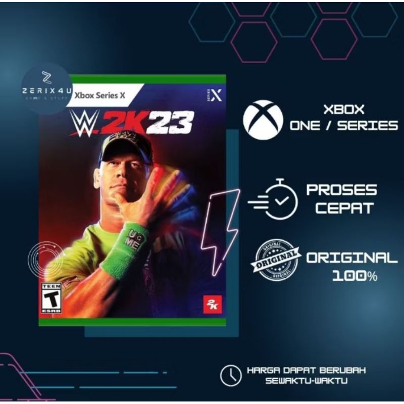 Wwe 2K23 XBOX ONE / SERIES|S ORIGINAL W2K23 WWE 2023 ไม่ใช่ WWE 2K24 ...