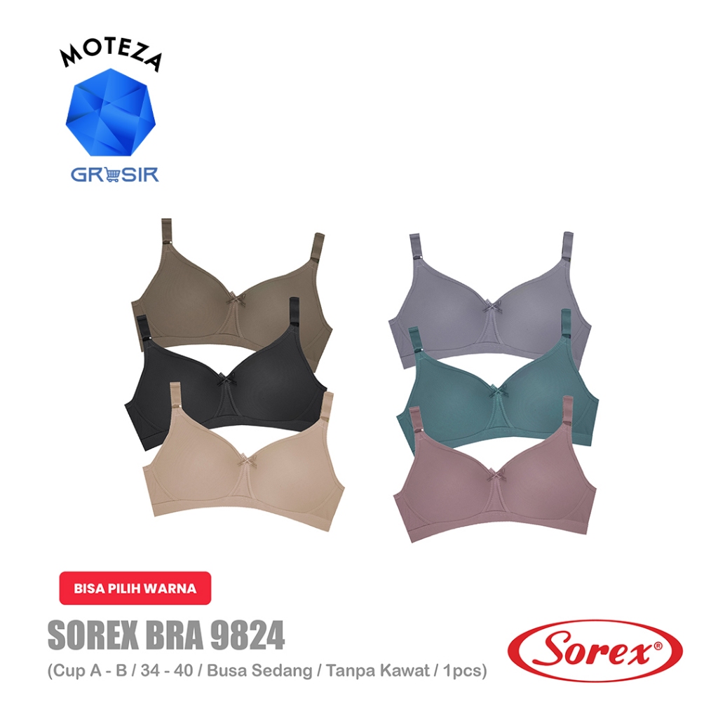ขายส่ง SOREX 9824 BH - บราโฟมขนาดกลาง | ถ้วยเต็ม AB | No ถ้วยลวด | ตะขอ ...