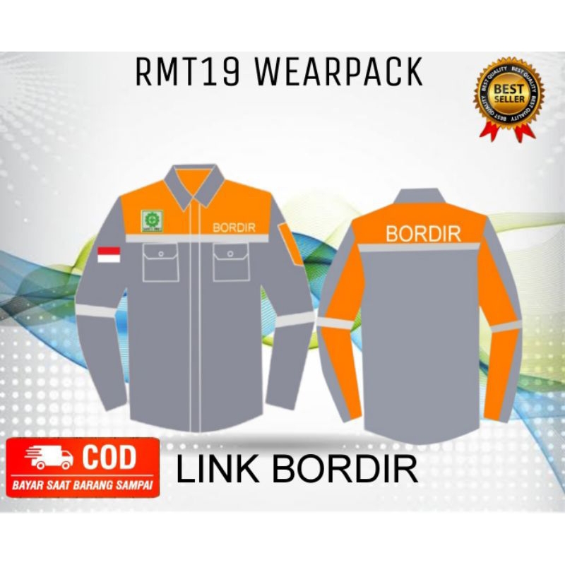 ชื่อ EMBROIDERY, K3 SAFETY WEARPACK SHIRT TOP MINING FIELD WORK PROJECT ...