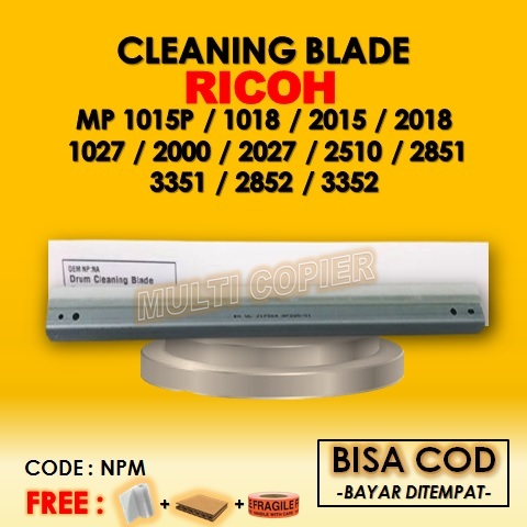 ทําความสะอาดใบมีด Ricoh Aficio 1027 2027 2022 MP 2851 3351 2352 ใบปัด ...