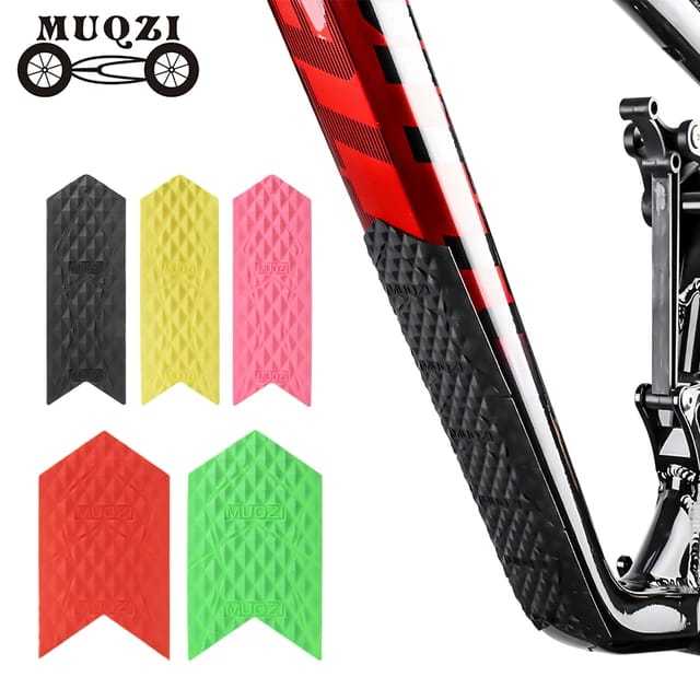 Muqzi ฝาครอบป้องกัน chainstay down tube frame guard protector ยางซิลิโคน 3M จักรยาน | Shopee ...