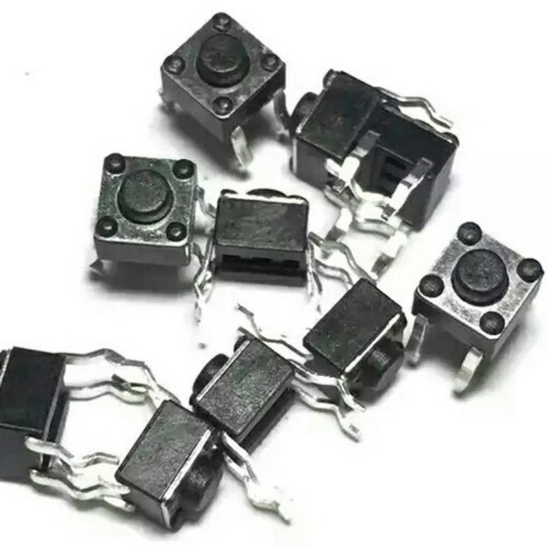 Tombol Swithe TUT TV จีน TACK SWITCH จีนทีวีทีวี 4pin 5ml ปุ่มทีวี ...