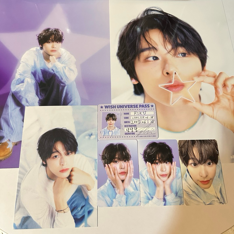 Sharing sg25 การ์ดอวยพรฤดูกาล 2025 nct wish สมาชิกset my rob benefit ...