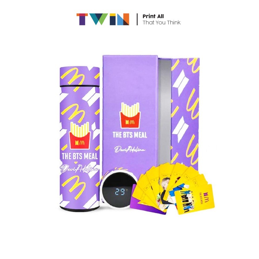Termos Twin TUMBLER DRINKING BOTTLE BTS X MCD THERMOS ของขวัญ K-POP ...