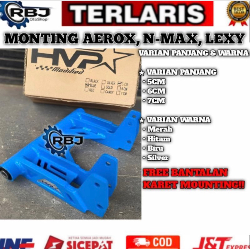 แขนเครื่องยนต์ MOUNTING CUSTOM PNP MOTORCYCLE AEROX OLD/NEW/ALPHA, N ...