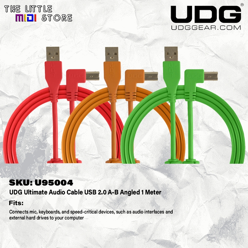 UDUG Ultimate สายสัญญาณเสียง USB 2.0 AB-Anged แล็ปท็อปคอนโทรลเลอร์สาย ...