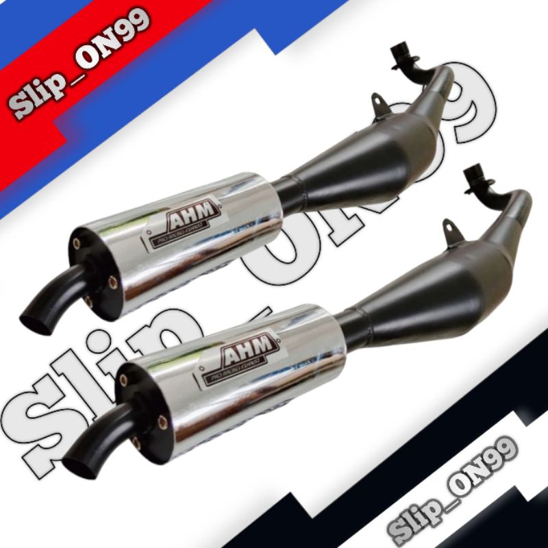 ท่อไอเสีย Yamaha ss /Ss2 / y110 /F1zr ไอเสียมาตรฐาน racing AHM | Shopee ...