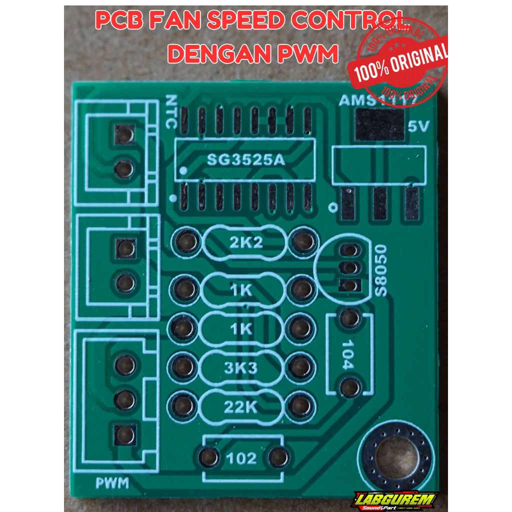 การควบคุมความเร็ว PCB พร้อม PWM PCB DOUBLE LAYER | Shopee Thailand