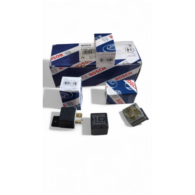 BOSCH RELAY ไฟจักรยานมอเตอร์ไซค์ 12V 24V 4 5 FEET TERMINAL PIN 30 ...