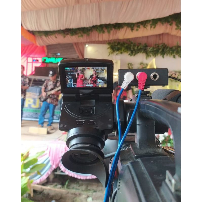 ควบคุมเสียงกล้อง 2 อินพุต (3.5 มม. + RCA) / (3.5 มม. + 3.5 มม.) 1 ...