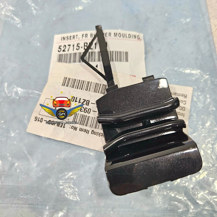 ฝาครอบส่วนขยายกันชนหน้าขวา Toyota New Agya-Ayla Facelift 52715-BZ110 RH ...
