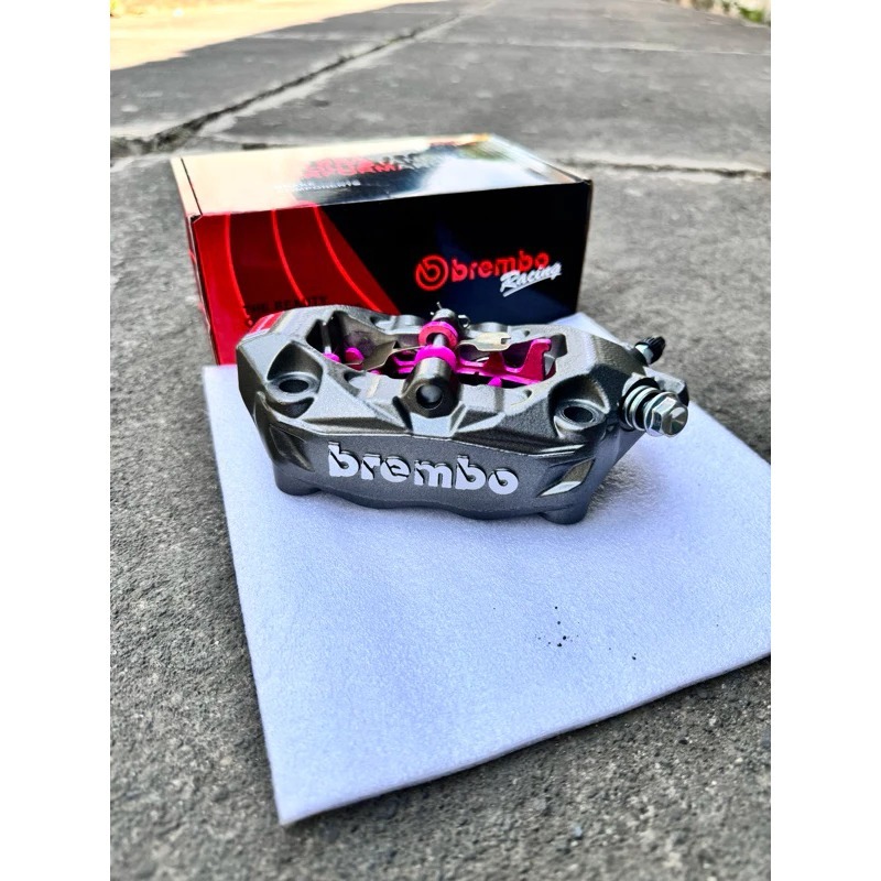 Monoblock 4 ลูกสูบ Caliper M3 M4 M7 GP4RX + CNC PNP Breket NINJA MEGAPRO TIGER CB150R รายละเอียด ...