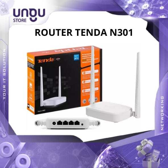 Tenda N301 เราเตอร์หลายโหมดเสาอากาศ WiFi ไร้สาย 2 N300 ติดตั้งง่าย ...
