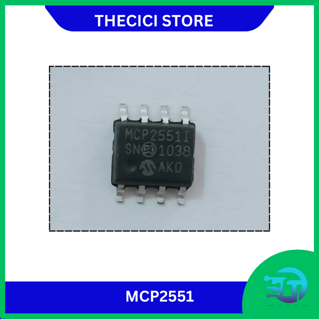 MCP2551 SMD MCP2551-I/SN ตัวควบคุม IC CAN BUS ความเร็วสูง | Shopee Thailand
