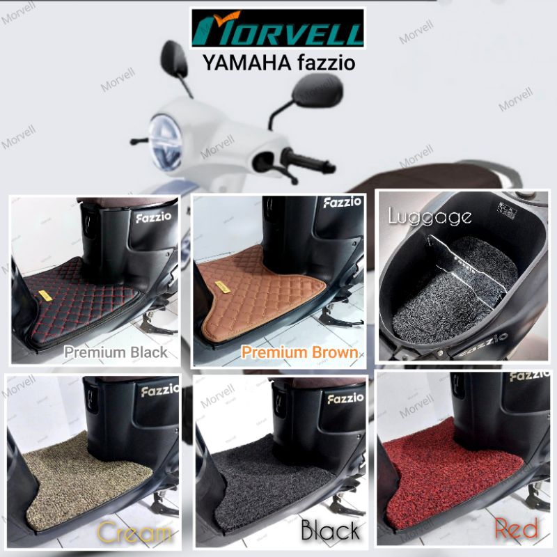 Fazzio step พรมปูพื้นที่วางเท้า fazzio 125 พรมปูพื้นด้านหลัง fazio ...