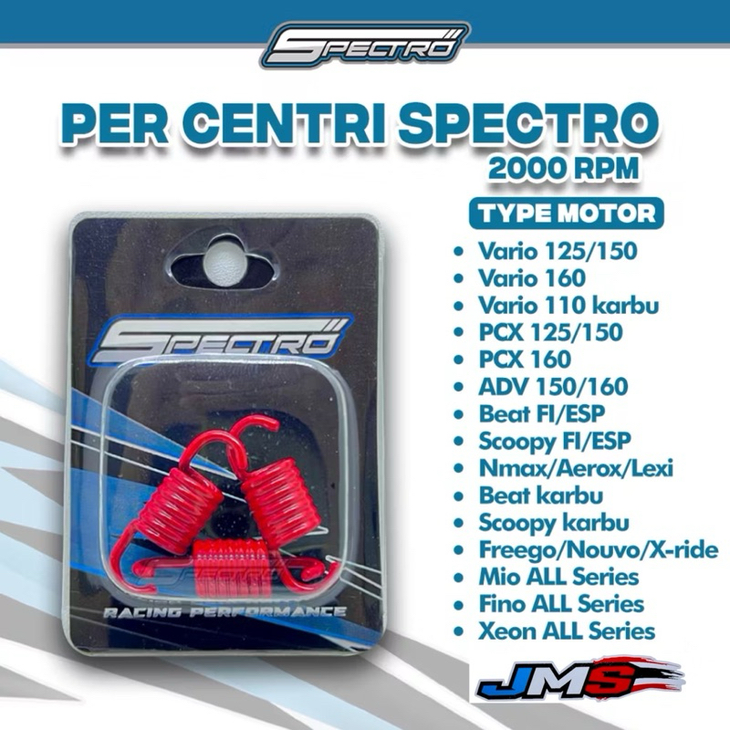 Per Sentri 2000 RPM Spectro Racing Beat Fi Scoopy Fi Vario Aerox NMAX ...