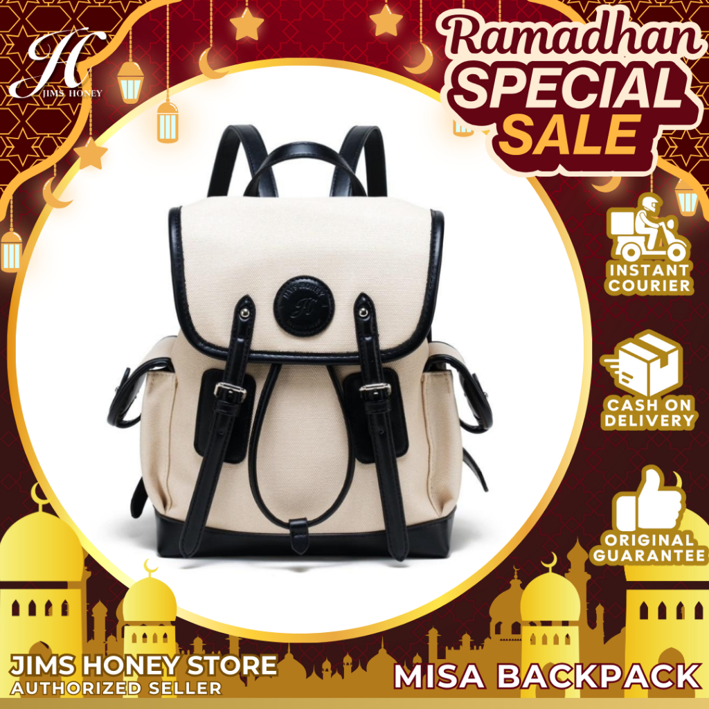 Jims HONEY MISA BACKPACK กระเป๋าเป้ผู้หญิง | Shopee Thailand