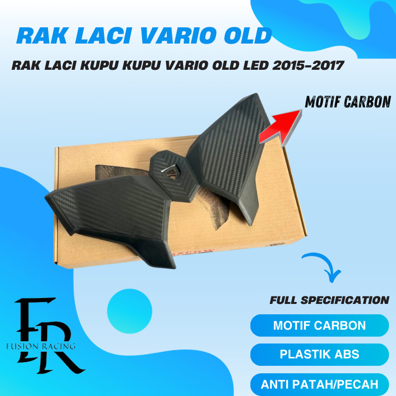 VARIO 125 150 2015 - 2017 DASBOR BUTTERFLY DRAWER RACK PNP INSTALLATION ...