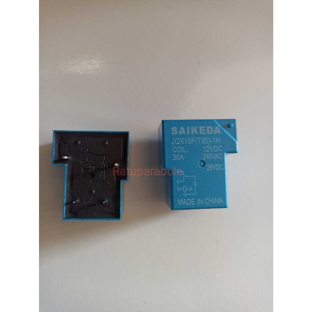 SAIKEDA รีเลย์ 12V DC 30A ราคา 4 พินต่อ 1 เมล็ด | Shopee Thailand