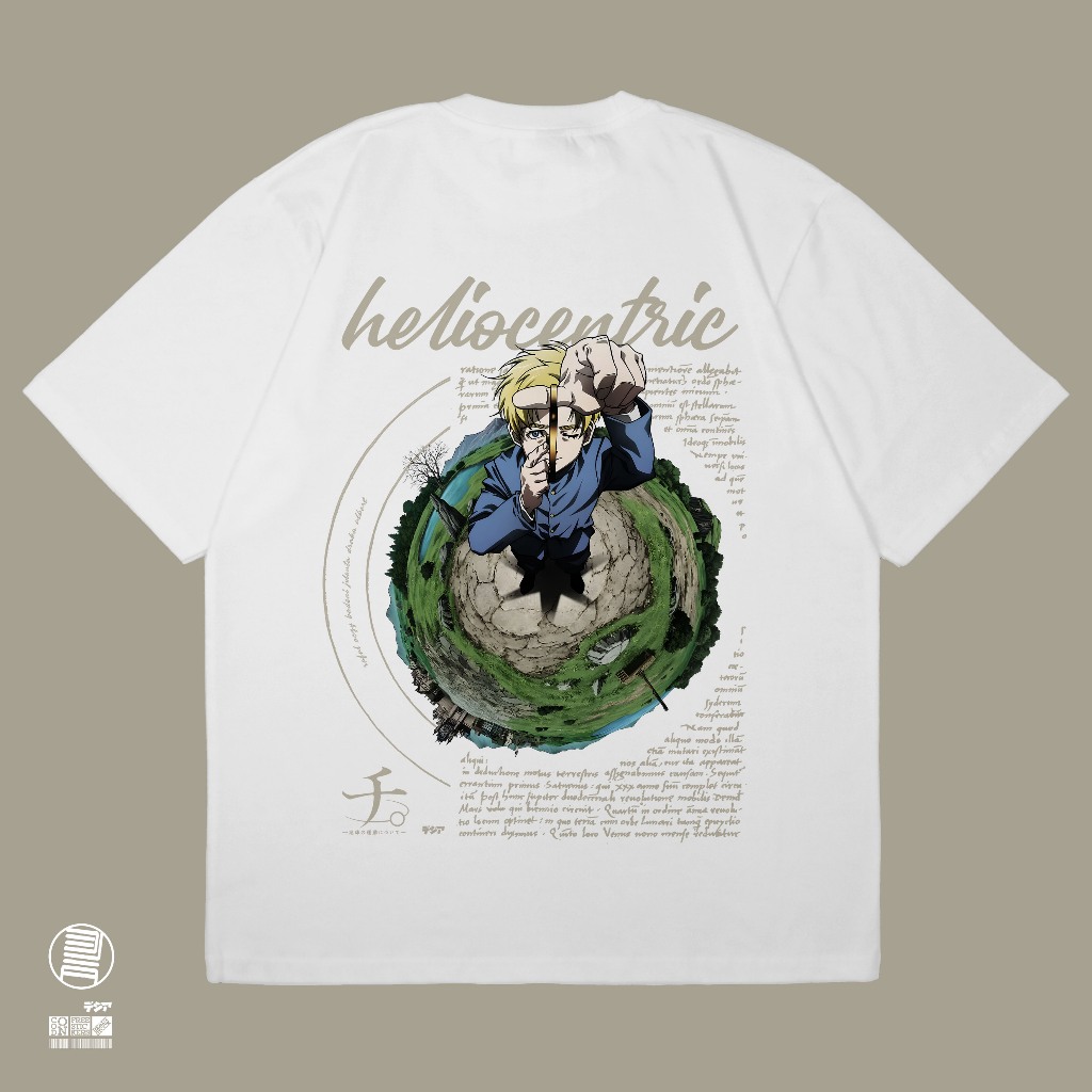 Rafal Orb Chi Chikyuu เสื้อยืดอะนิเมะมังงะ Wibu ญี่ปุ่นเสื้อยืด DJA ผ้า ...