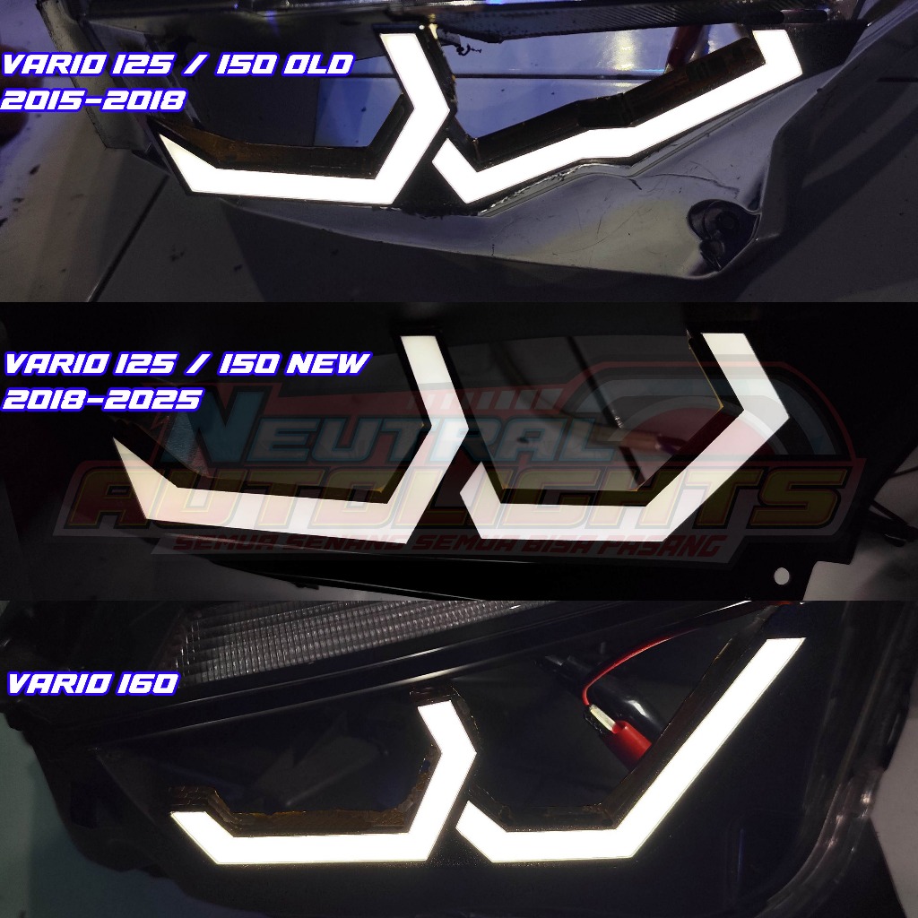 LAZY HEXA LED MATERIALS All VARIO Type 125 150 All New Old 160 | Shopee ...