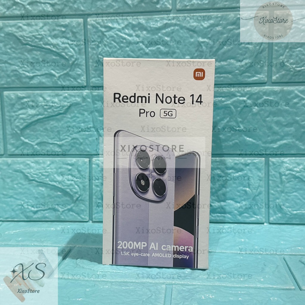 DUS / BOX REDMI NOTE 14 PRO 5G ฟรีสติ๊กเกอร์และอุปกรณ์เสริมแบบเต็ม ...