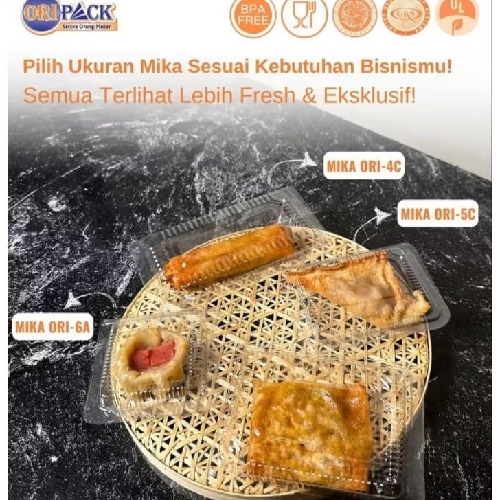 Mika Snack Cake ขนาด 5C ตรา Origpack บรรจุ 100 ชิ้น | Shopee Thailand