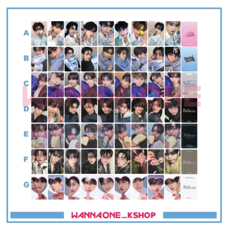 Photocard ZB1 Doctor Doctor blue paradise ออกอากาศ zerobaseone | Shopee ...