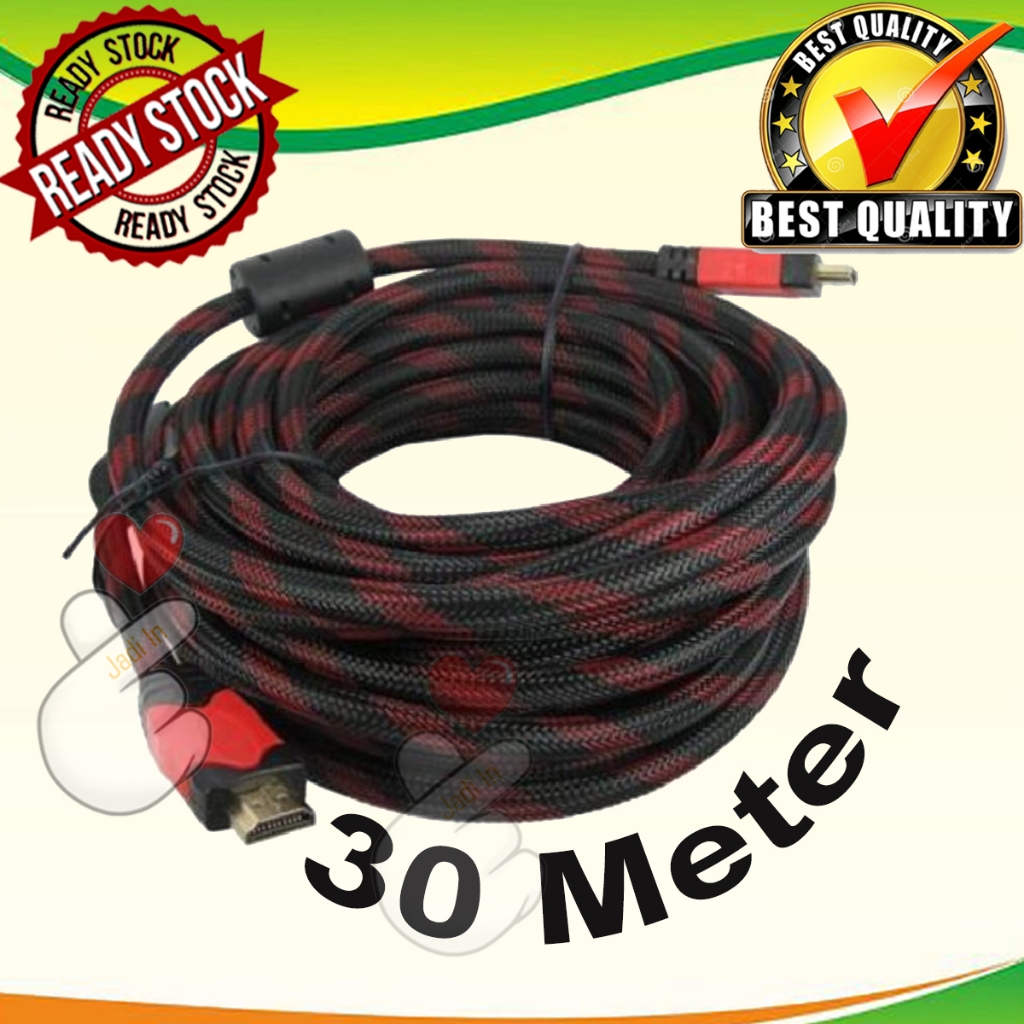 สาย HDMI NET 30 ม. / 30 ม. HDMI / 30 เมตร HDMI | Shopee Thailand