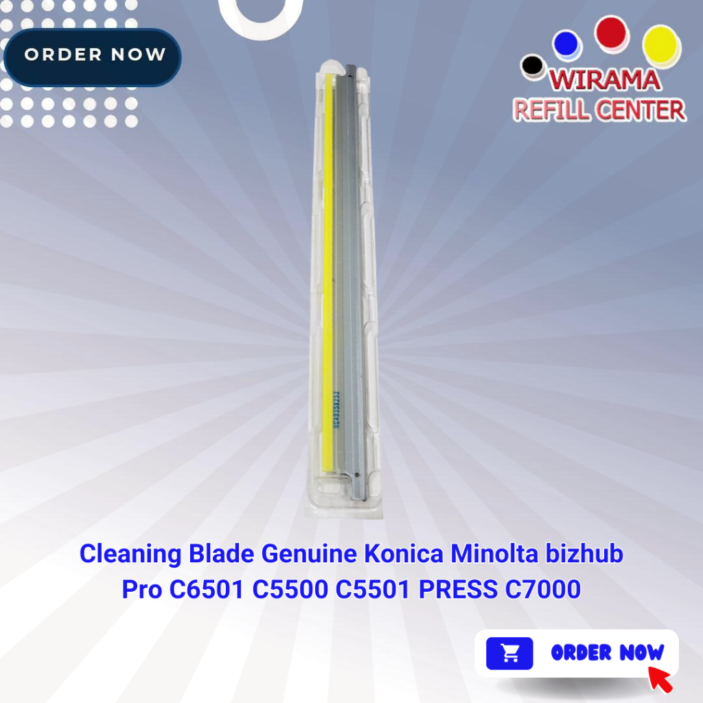 ใบมีดทําความสะอาด ของแท้ Konica Minolta bizhub Pro C6501 C5500 C551 ...