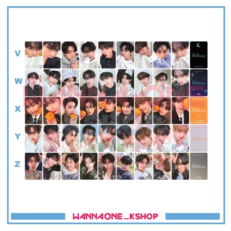Photocard ZB1 Doctor Doctor blue paradise zerobaseone อัลบั้ม pob ...